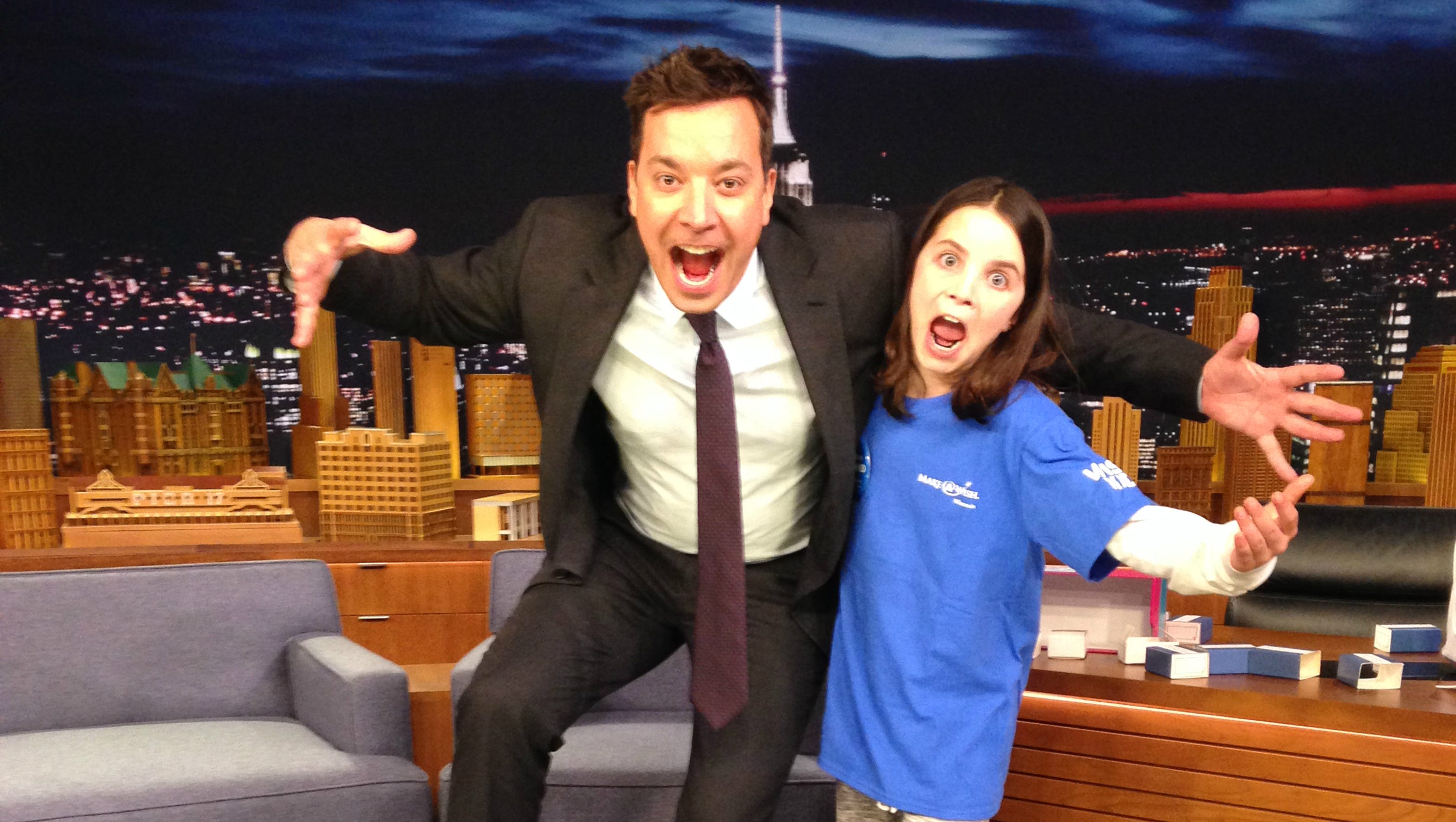 Jimmy Fallon helps make Appleton girl's 'Wish' come true