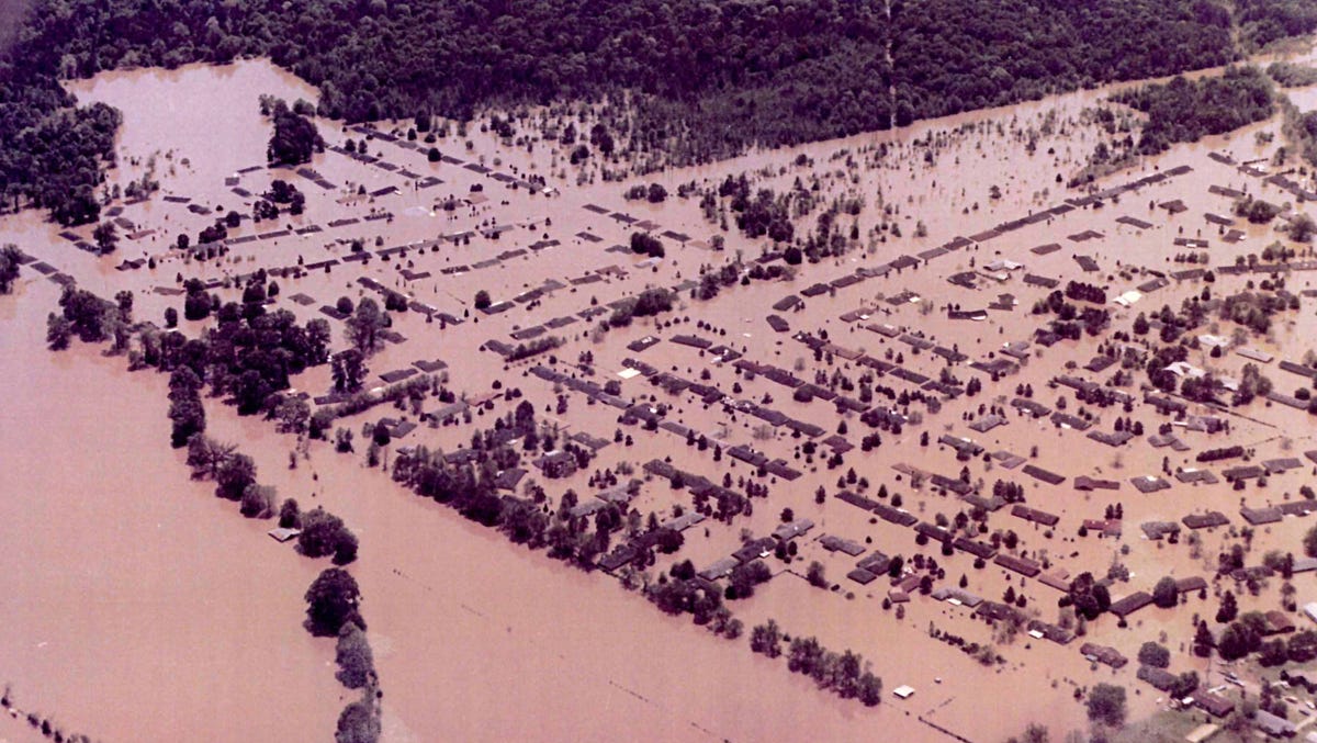 1979 Easter flood in Jackson