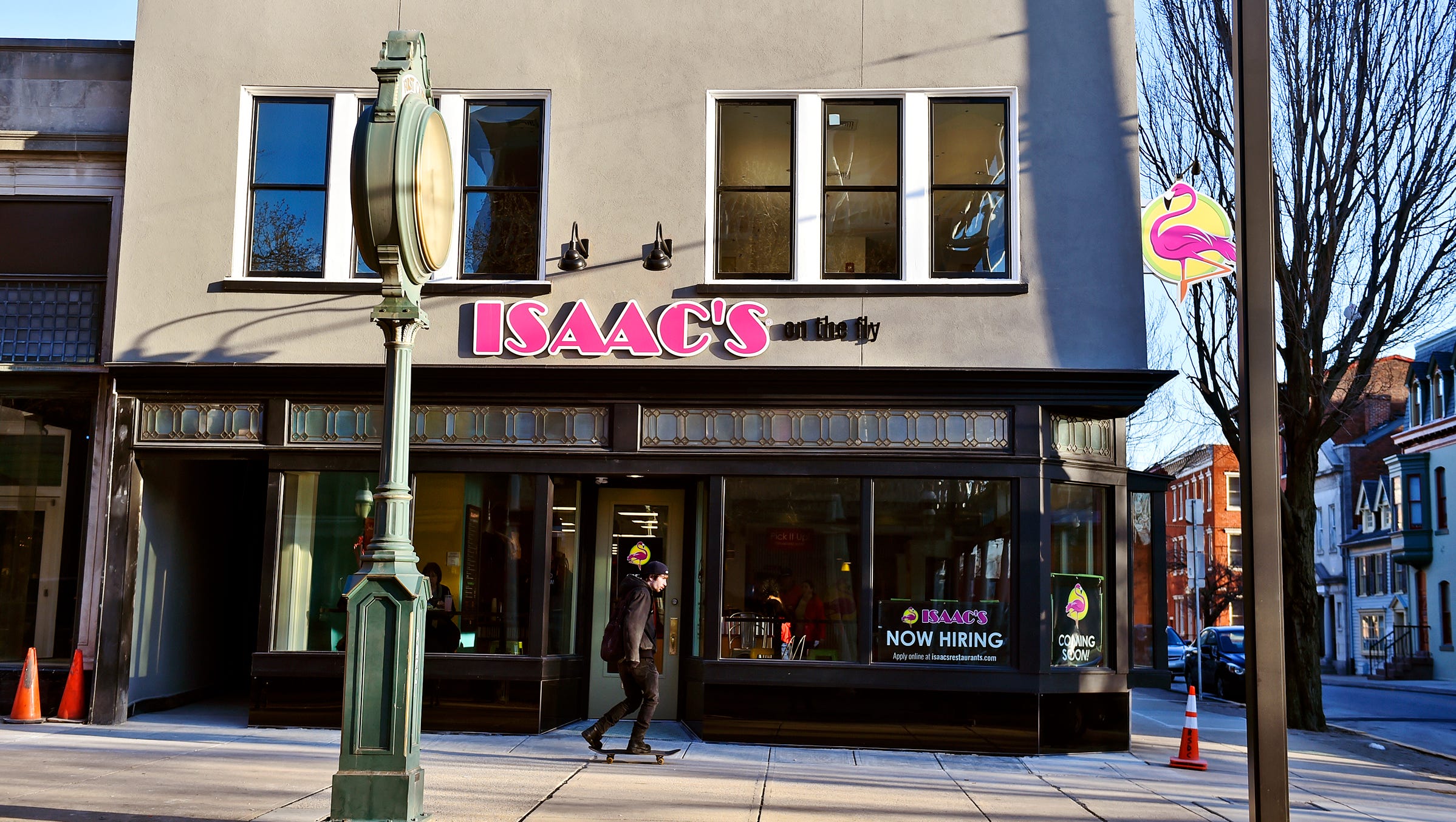 A chain restaurant downtown? Why Isaac's fits in York