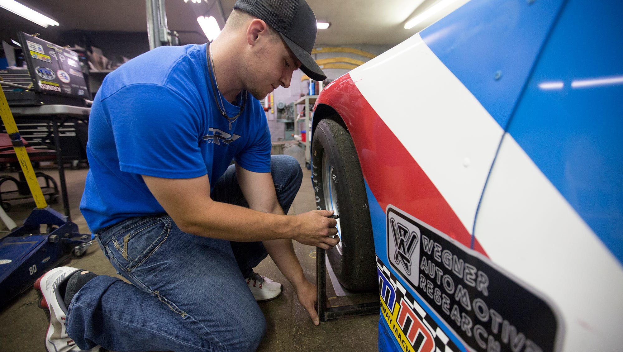 Reffner uses passion, elbow grease to ready car