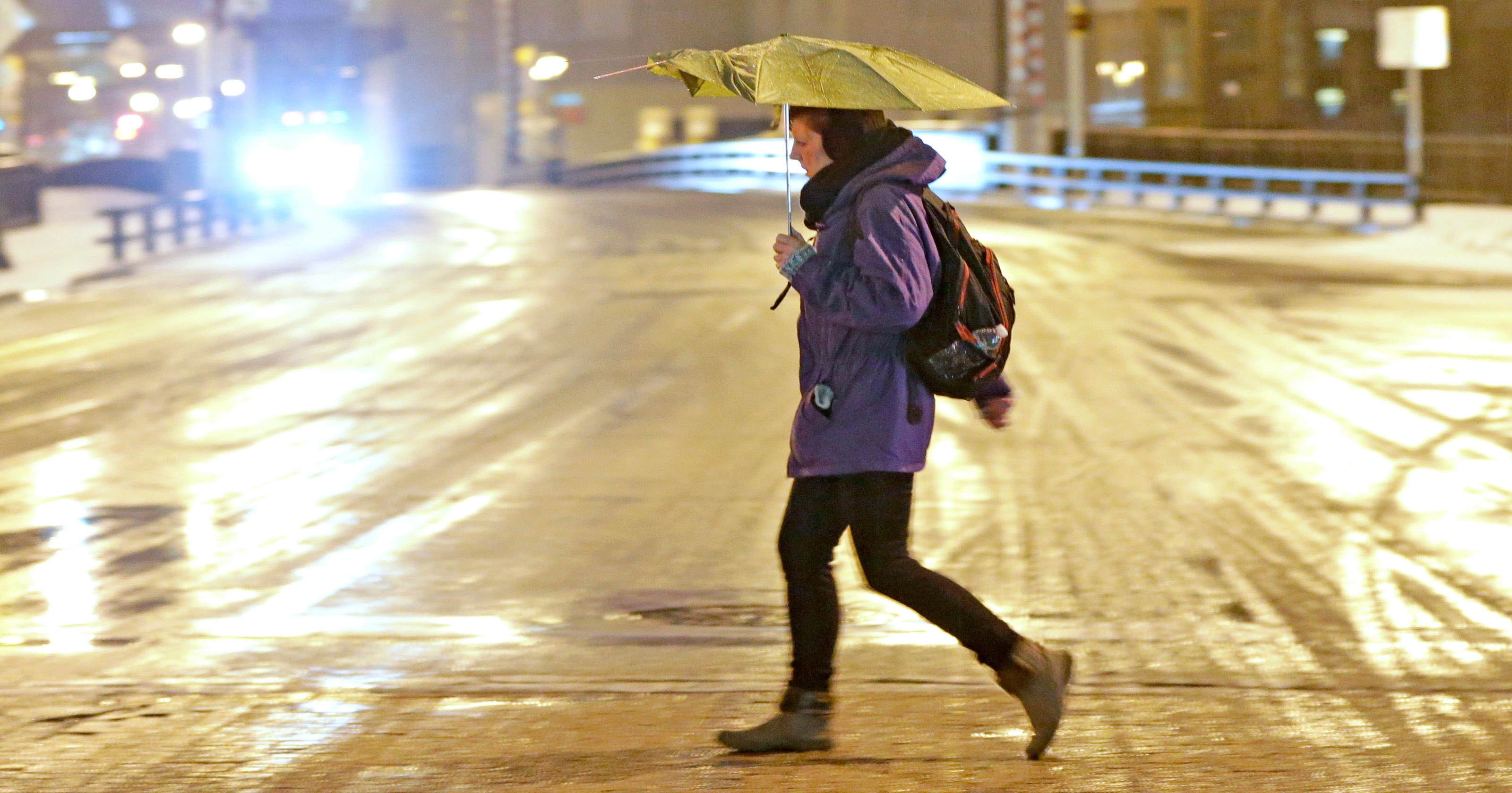 Freezing rain, flash flooding forecast for southern Wisconsin