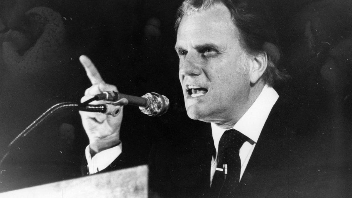 Remembering Billy Graham's Louisville visits