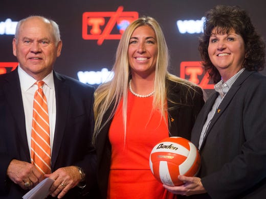 Eve Rackham plans to be herself as Tennessee Lady Vols volleyball coach