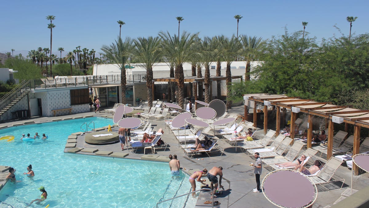 Take a look inside Ace Hotel's pool area