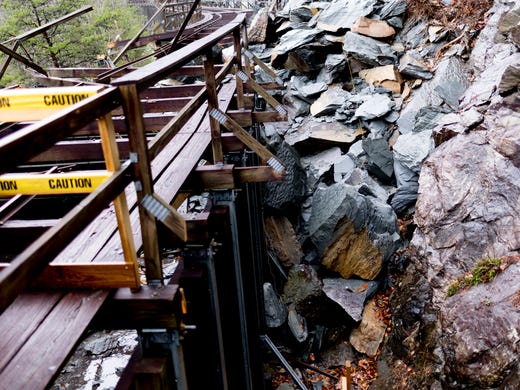 Flume doom? Repair work begins on century-old flume on Ocoee River