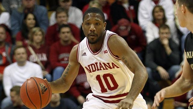 IU's Evan Gordon getting started off the bench