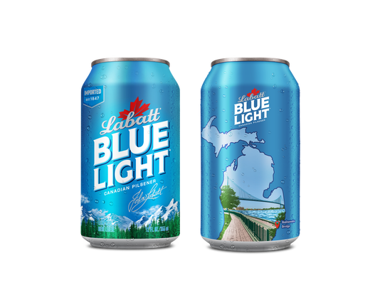 Labatt Blue releases cans featuring top Michigan landmarks