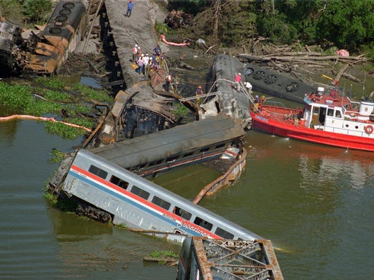 Sunset Limited crash survivor relives each new Amtrak accident