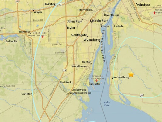 3.6 earthquake shakes Ontario, Downriver