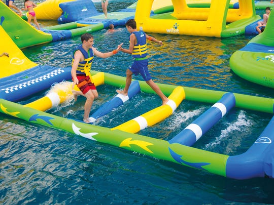 Outagamie County makes splash with floating water park