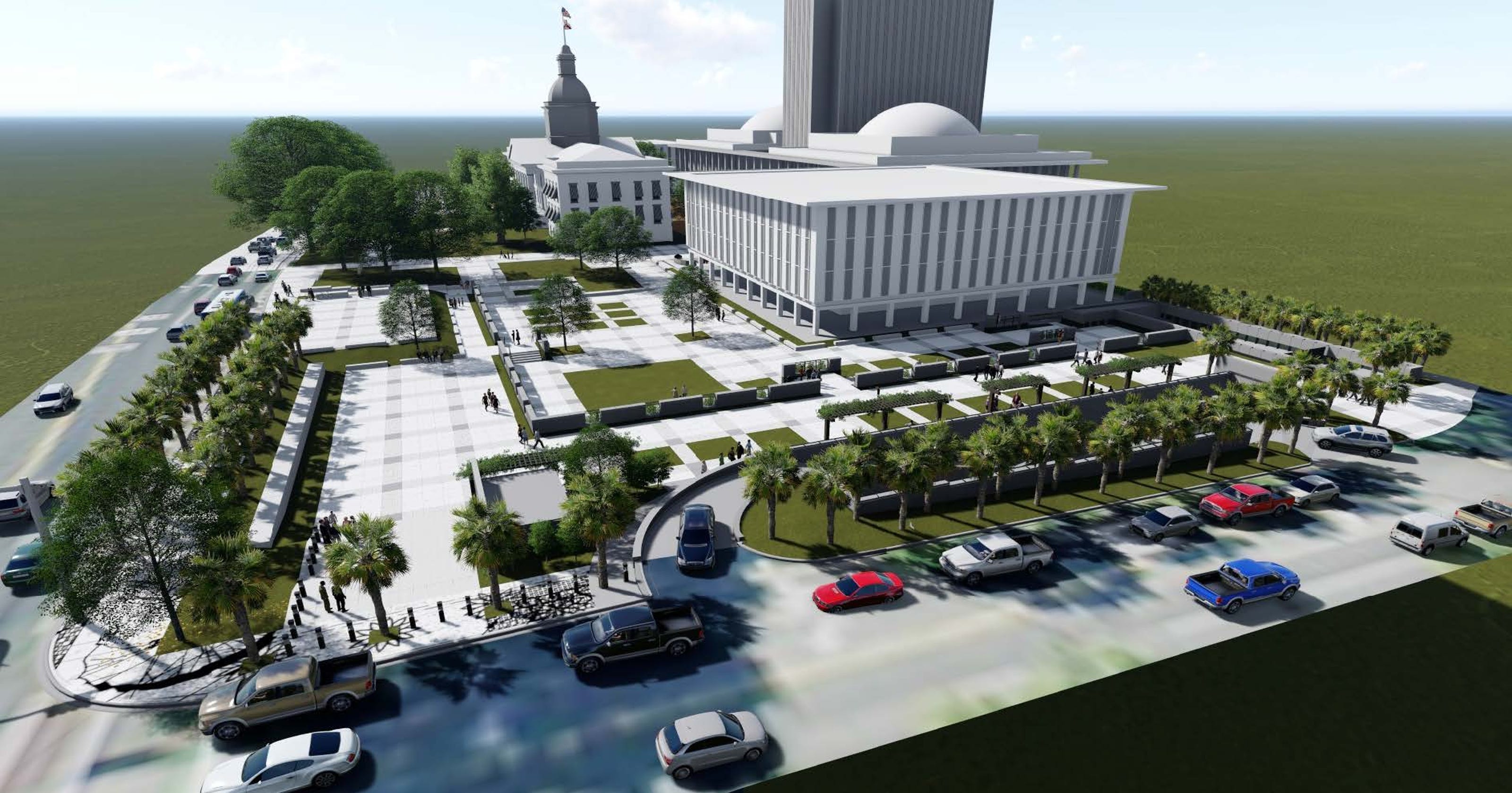 Capitol complex getting overhaul to fix parking garage