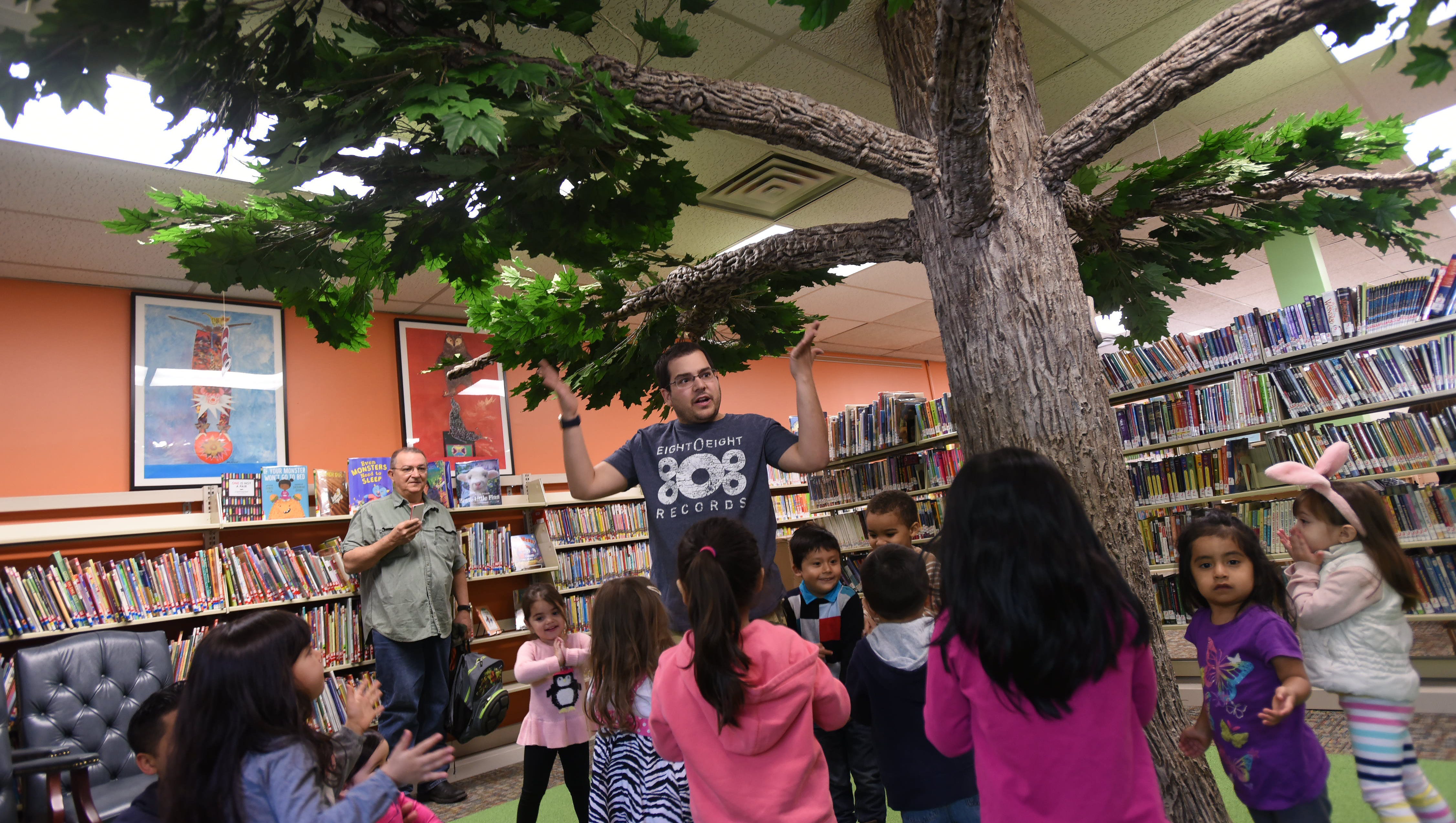 A tree grows in Bogota for beloved librarian