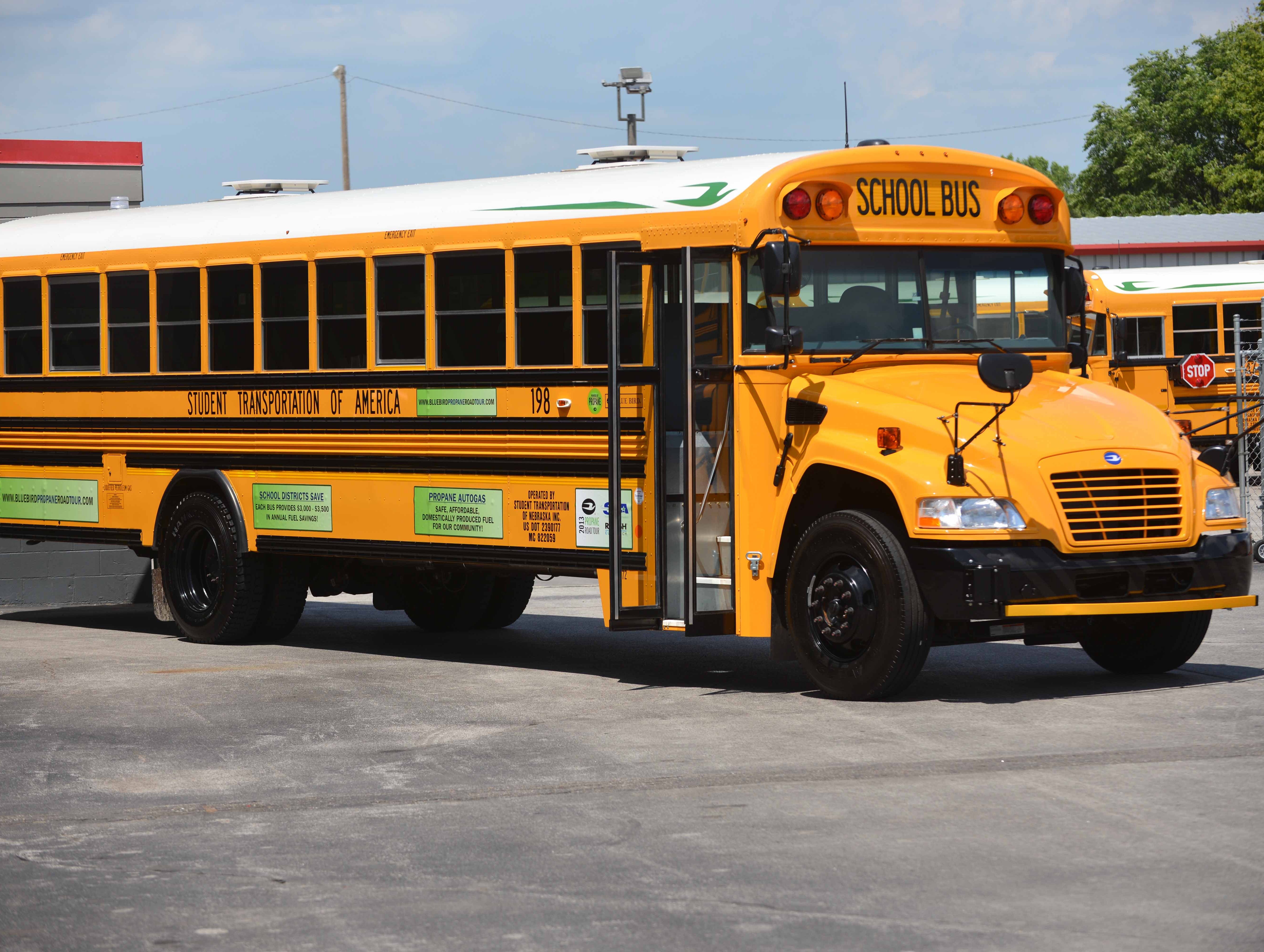 School buses go green, with eco-friendly propane fuel