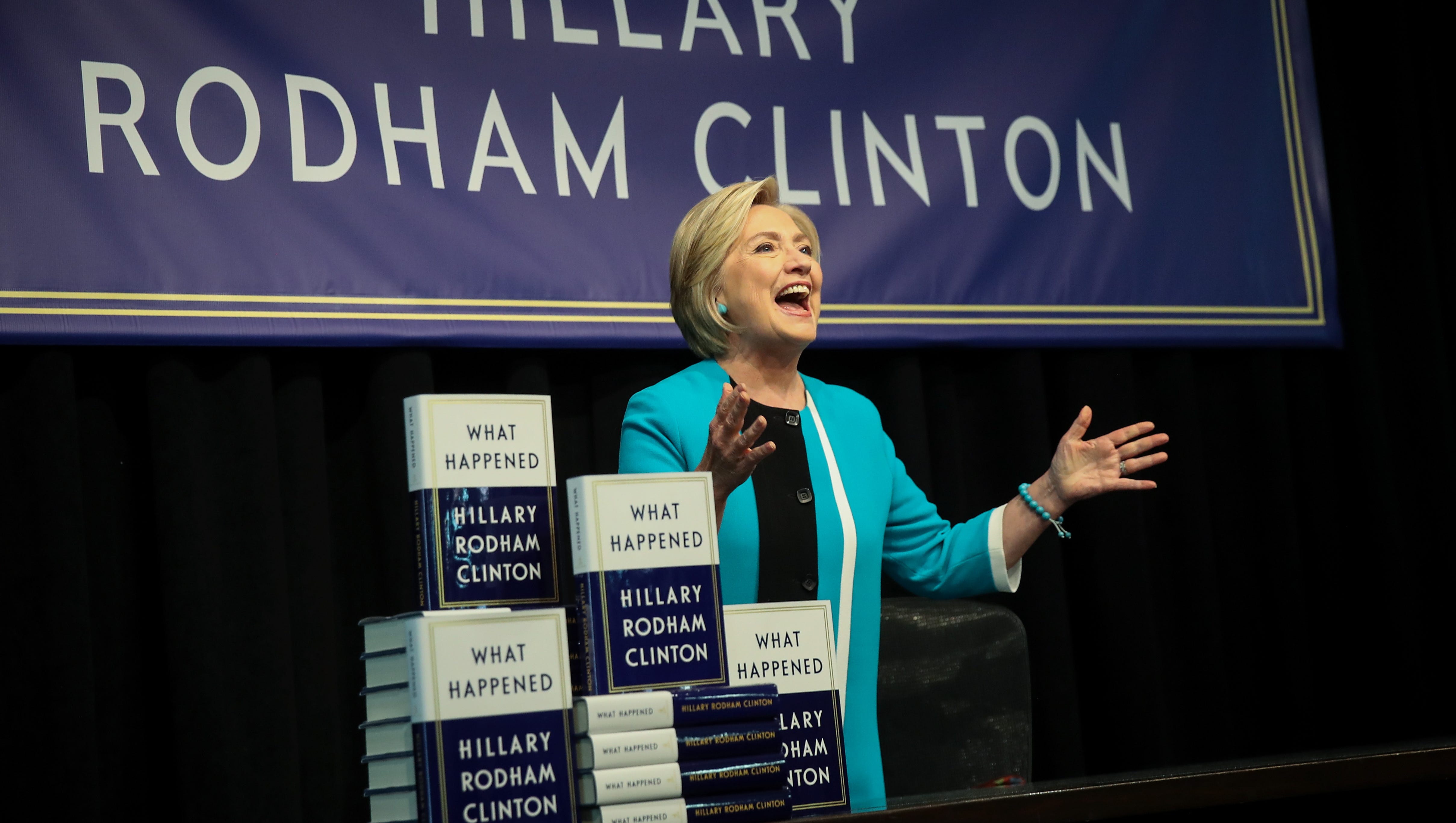 Donald Trump, move over. It's Hillary Clinton's turn to bash the press
