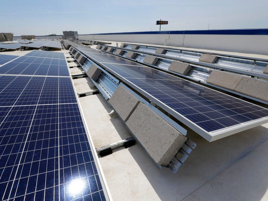 Ikea's new store in Oak Creek is partly powered by solar energy.