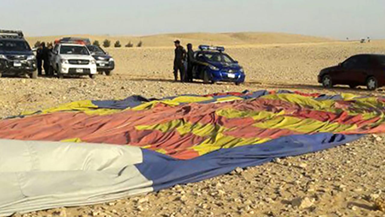 Tourist killed in hot air balloon crash near Luxor