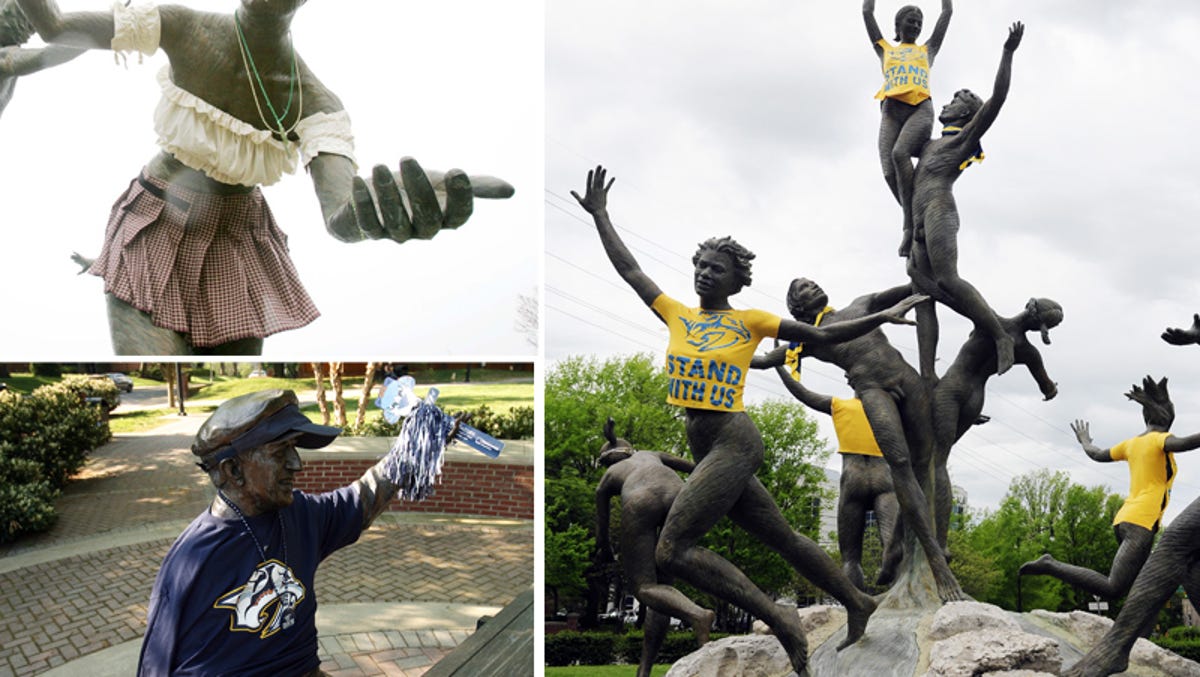 Musica statue decorations