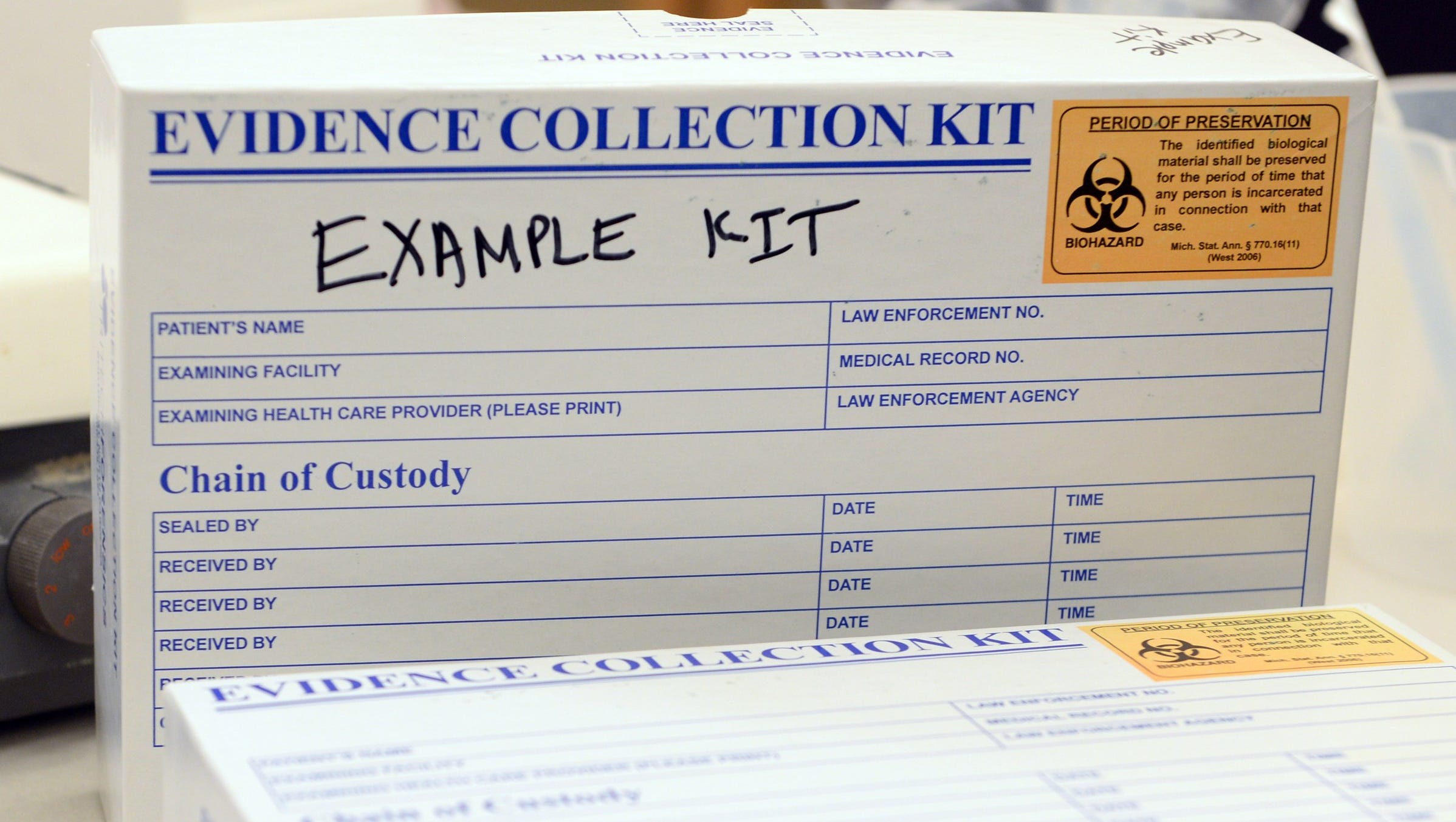 Men to join Detroit effort to pay for rape kit testing