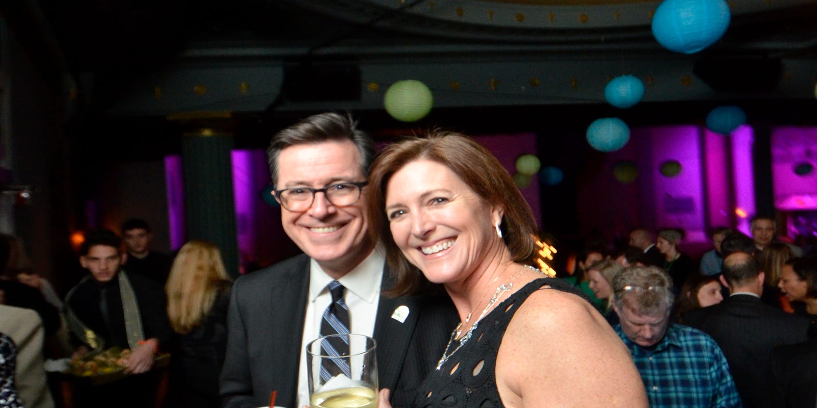 Stephen and Evelyn Colbert are Montclair Film Festival's guardian angels