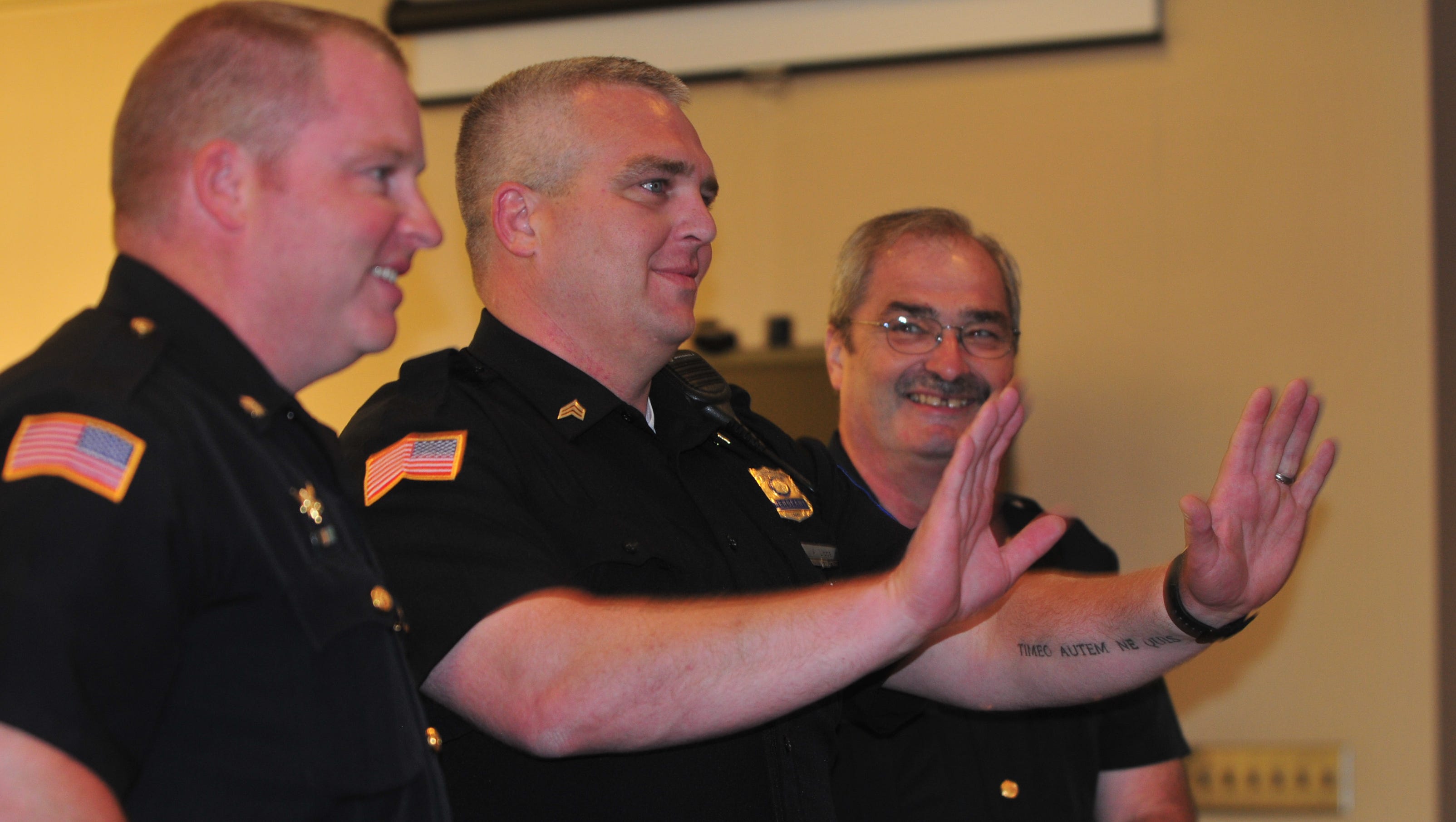 3 RPD officers receive promotions during Monday ceremony