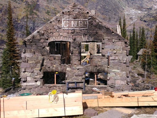 Glacier Park's Sperry Chalet reconstruction begins Monday