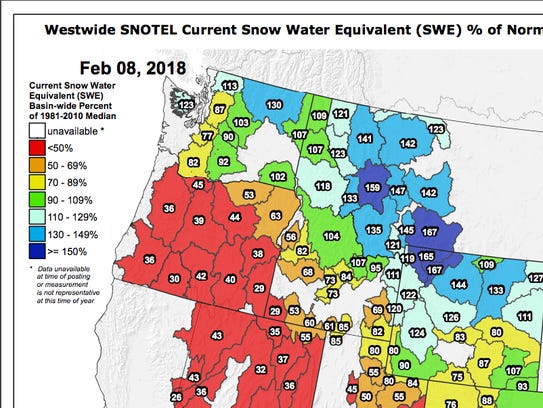 Oregon’s warm winter and low snowpack makes summer drought likely