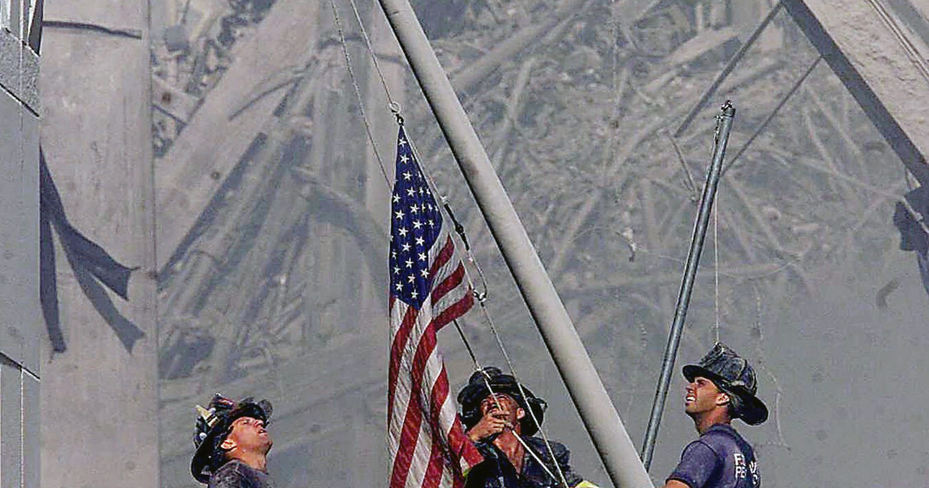 Iconic 9/11 flag comes back home to Manhattan