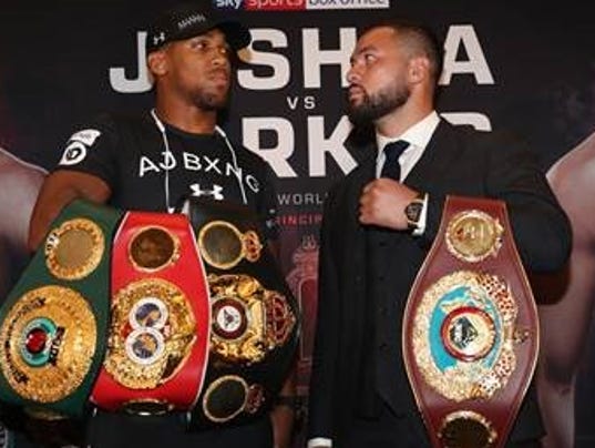 Showtime will air Anthony Joshua title fight vs. Joseph Parker Mar. 21