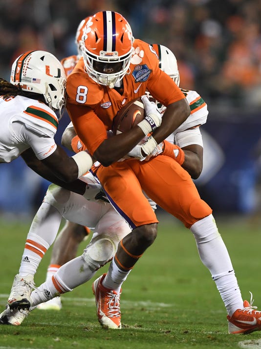 NFL Combine: Clemson football players Deon Cain, Dorian O'Daniel to go