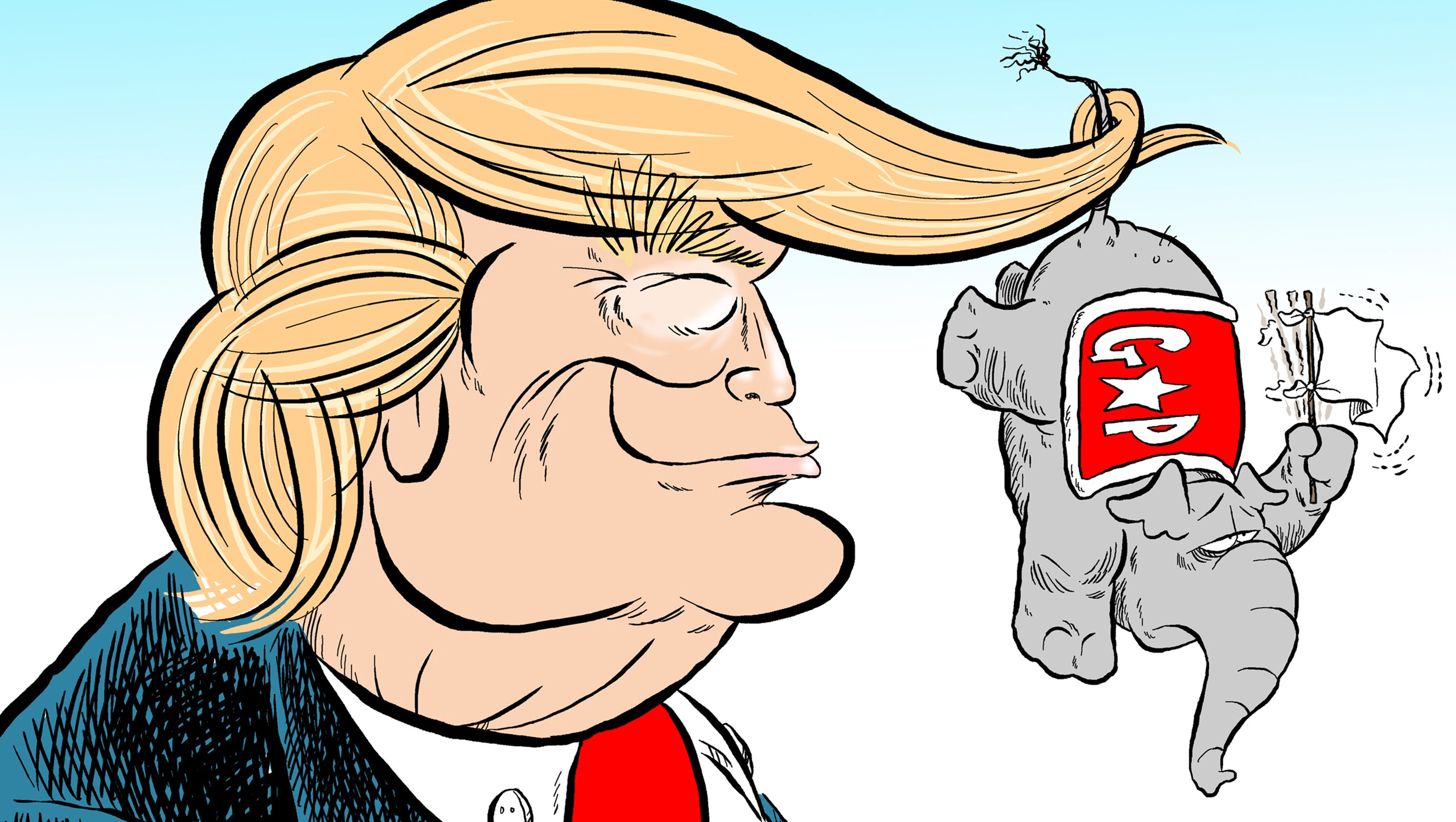 April political cartoons from Gannett cartoonists