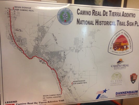 130 signs to mark El Camino Real in El Paso County
