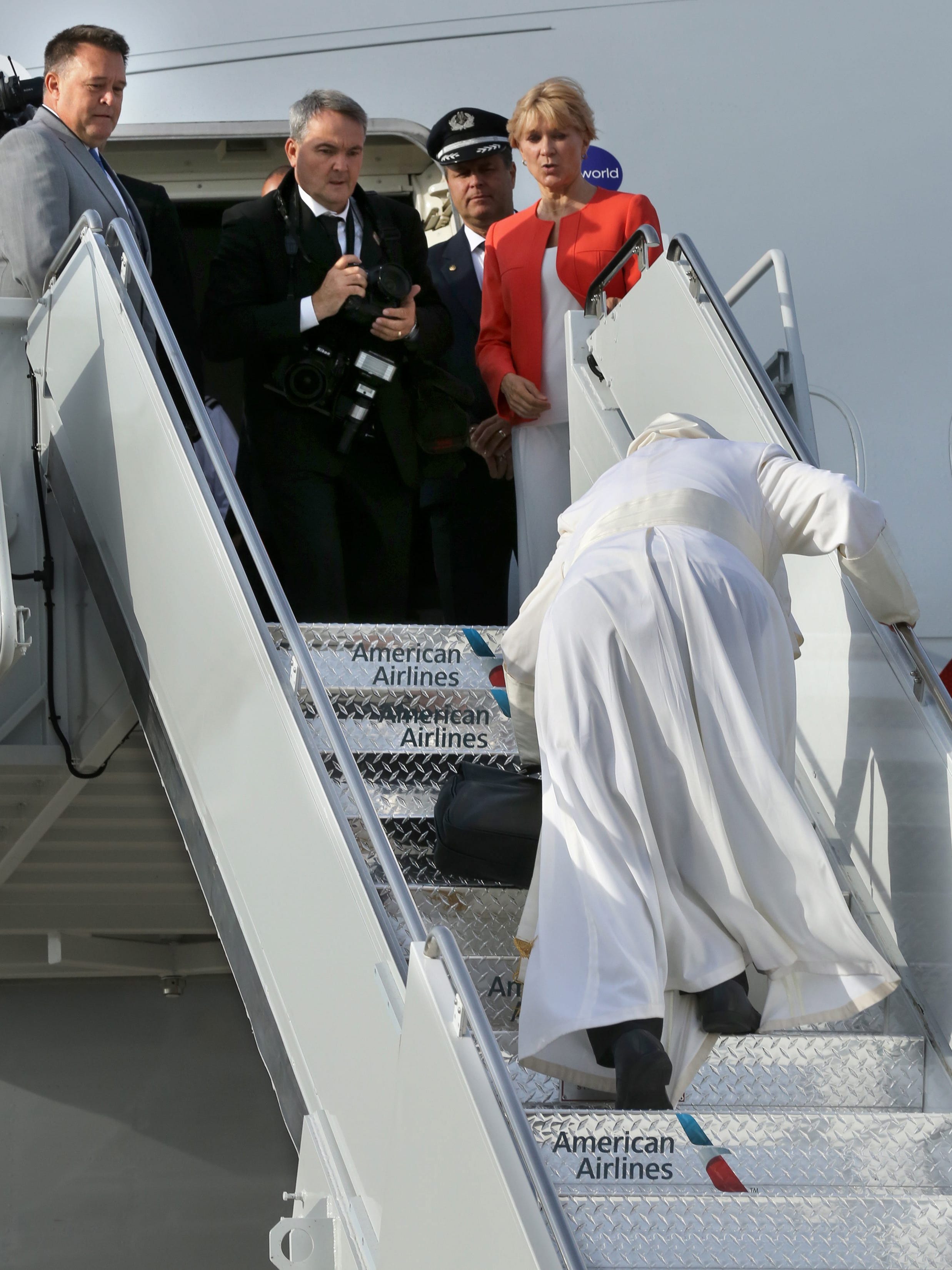 Vatican: Pope Francis is tired after whirlwind, limping a bit, but ...