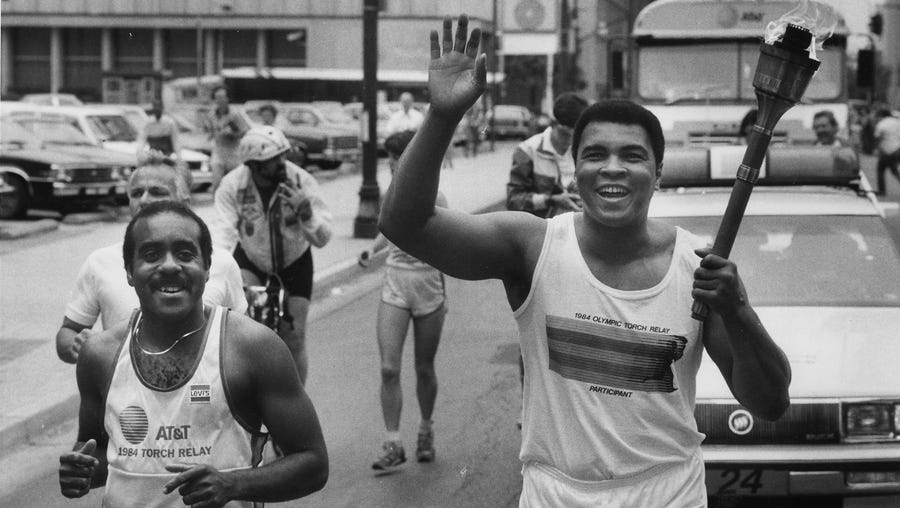 From the Archive | Planning, persuasion led to Ali's Olympic torch moment