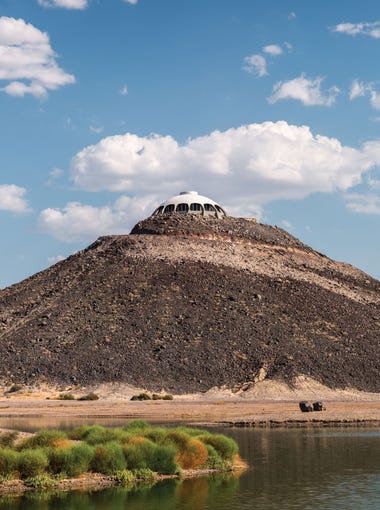 Step inside the Volcano House, a desert masterpiece