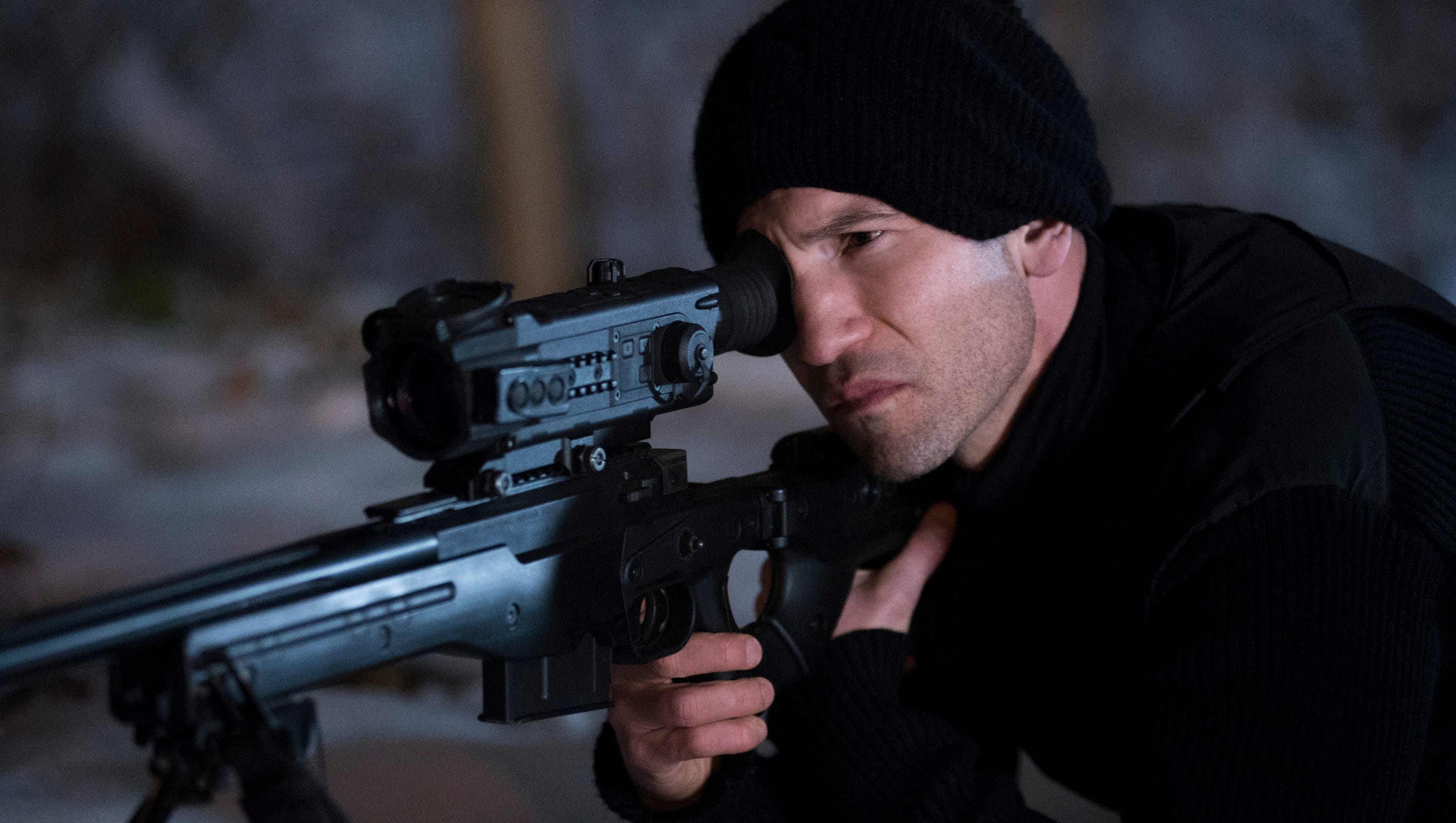 Jon Bernthal hopes 'Punisher' opens dialogue on the American gun debate