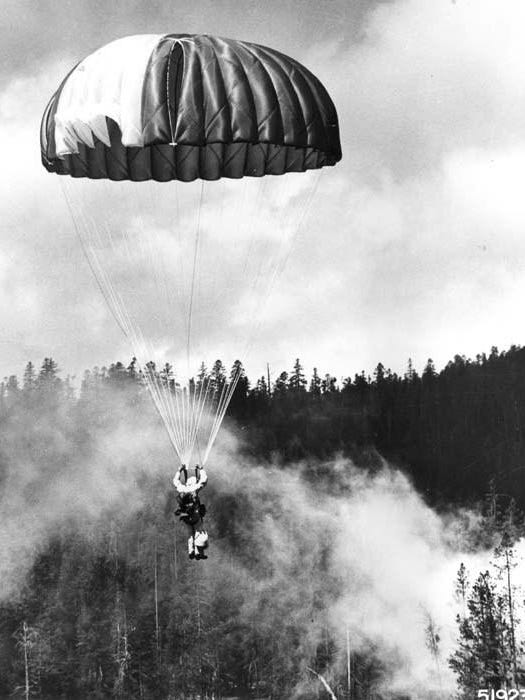 A smokejumping timeline