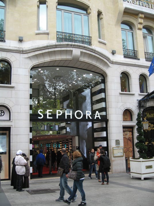Sephora takes on Paris for Sunday shoppers