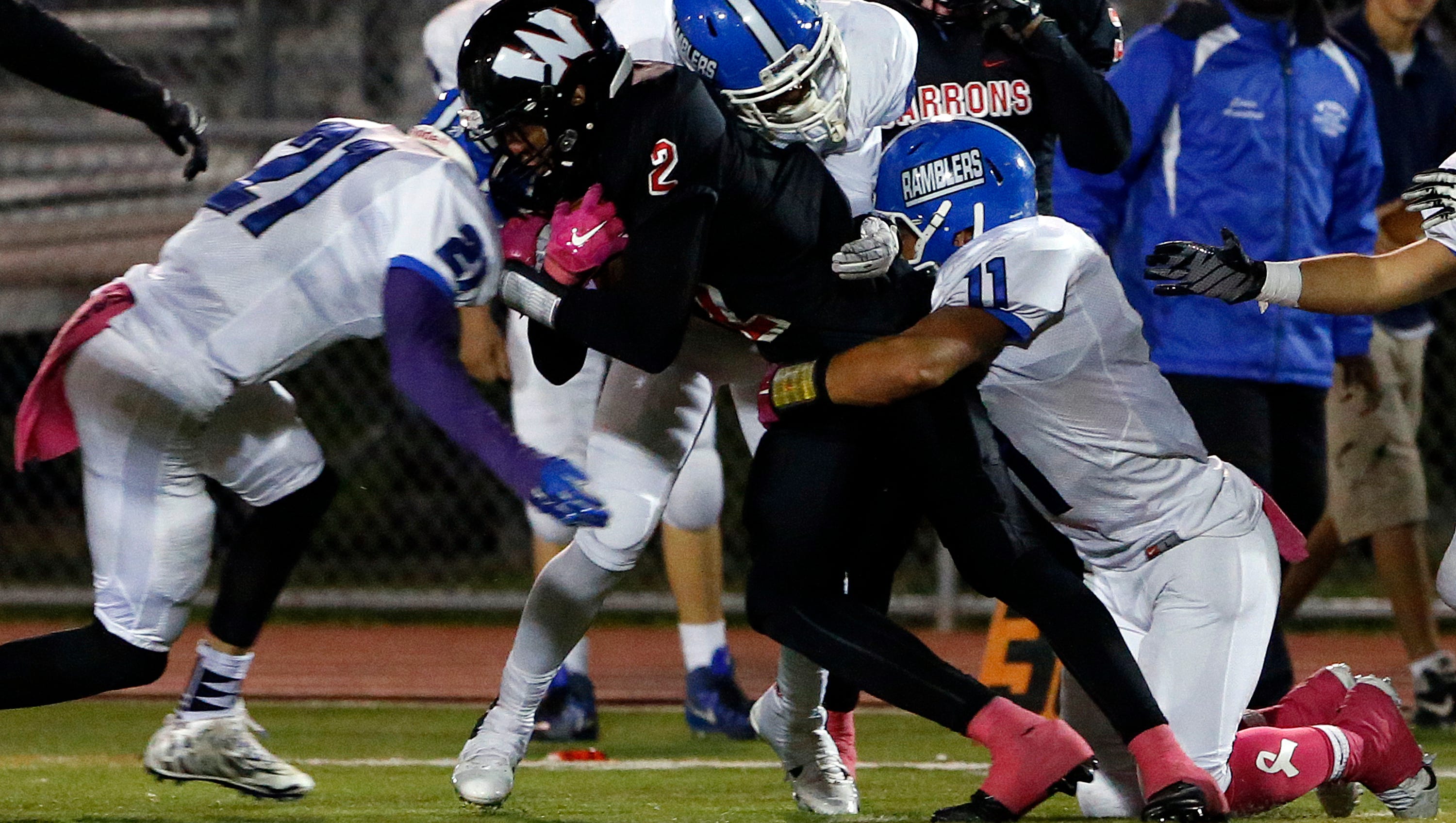 GMC football White Division overview