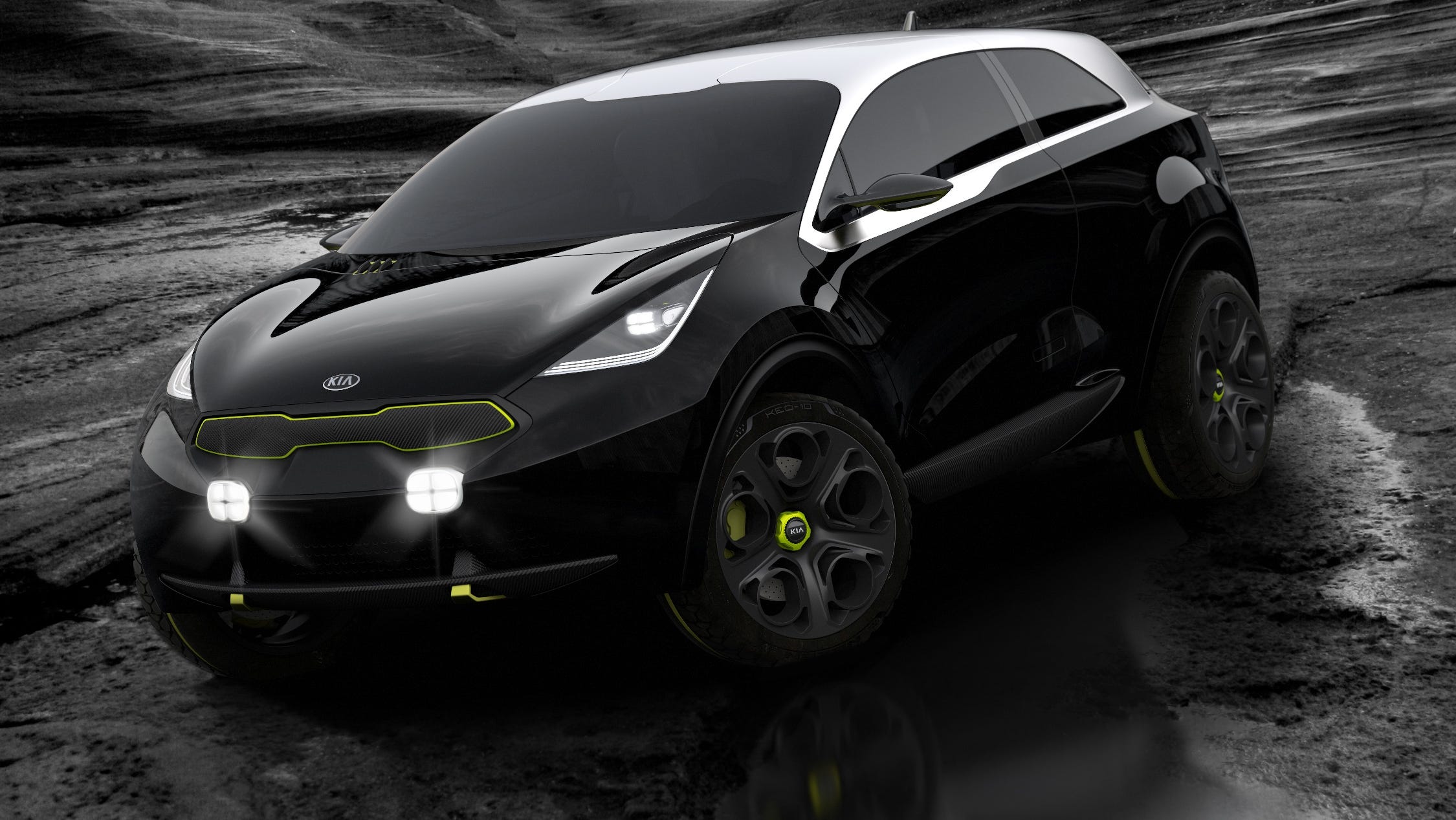 Kia's compact SUV concept: Less Soul, more attitude