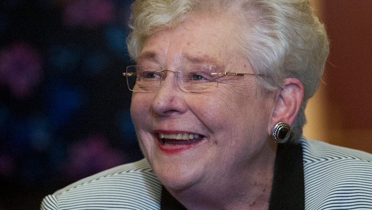 Governor Kay Ivey holds first press conference