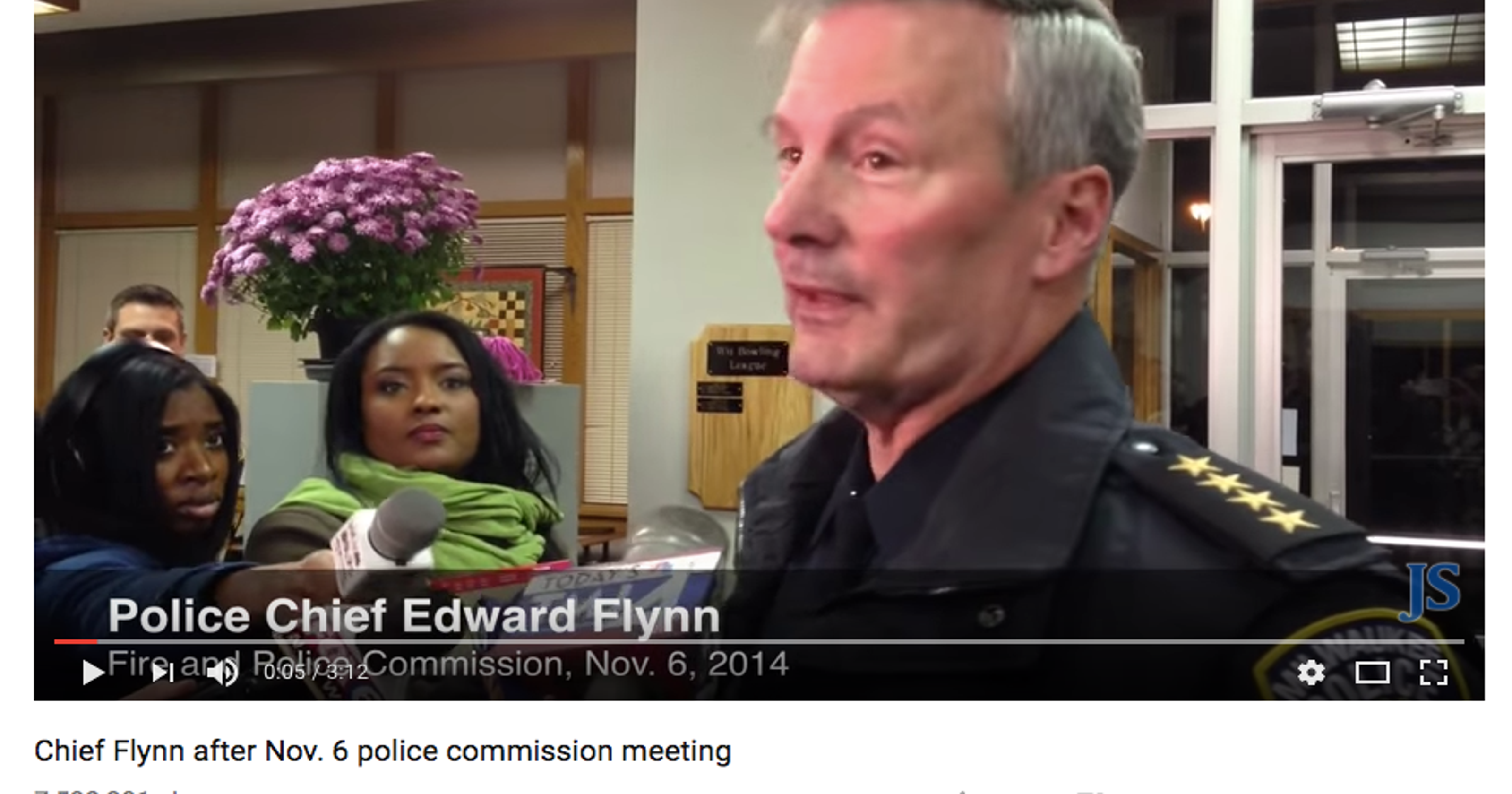 The story behind Milwaukee Police Chief Edward Flynn's viral video