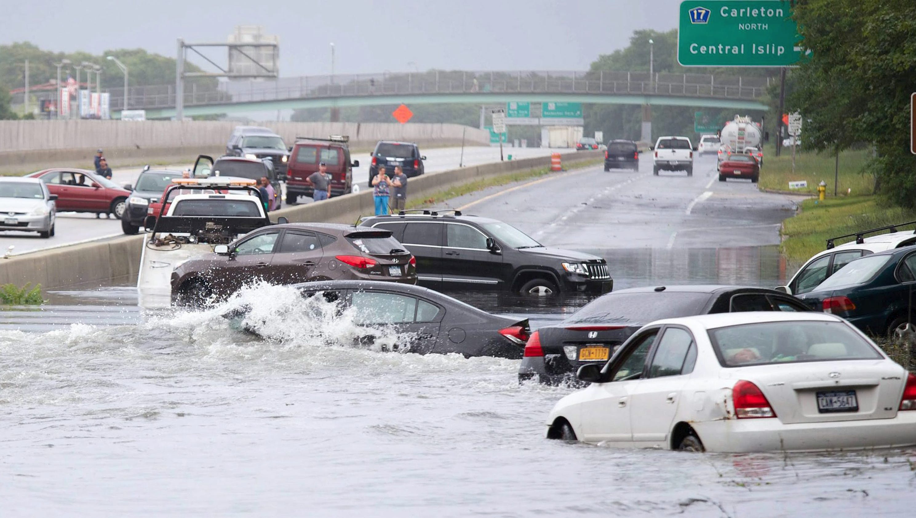 Rain Causes Flooding Across U S