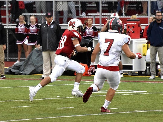 Coach Tom Grippa has Milford football scoring points.