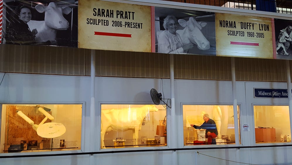 Meet the butter cow queen of the Iowa State Fair