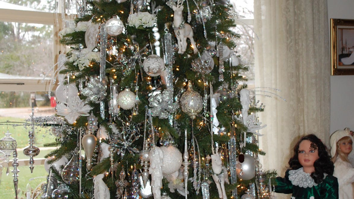 The Christmas tree lady