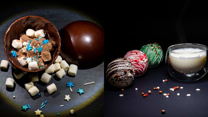 Hot chocolate bombs are trending, becoming one of the season's hottest ...