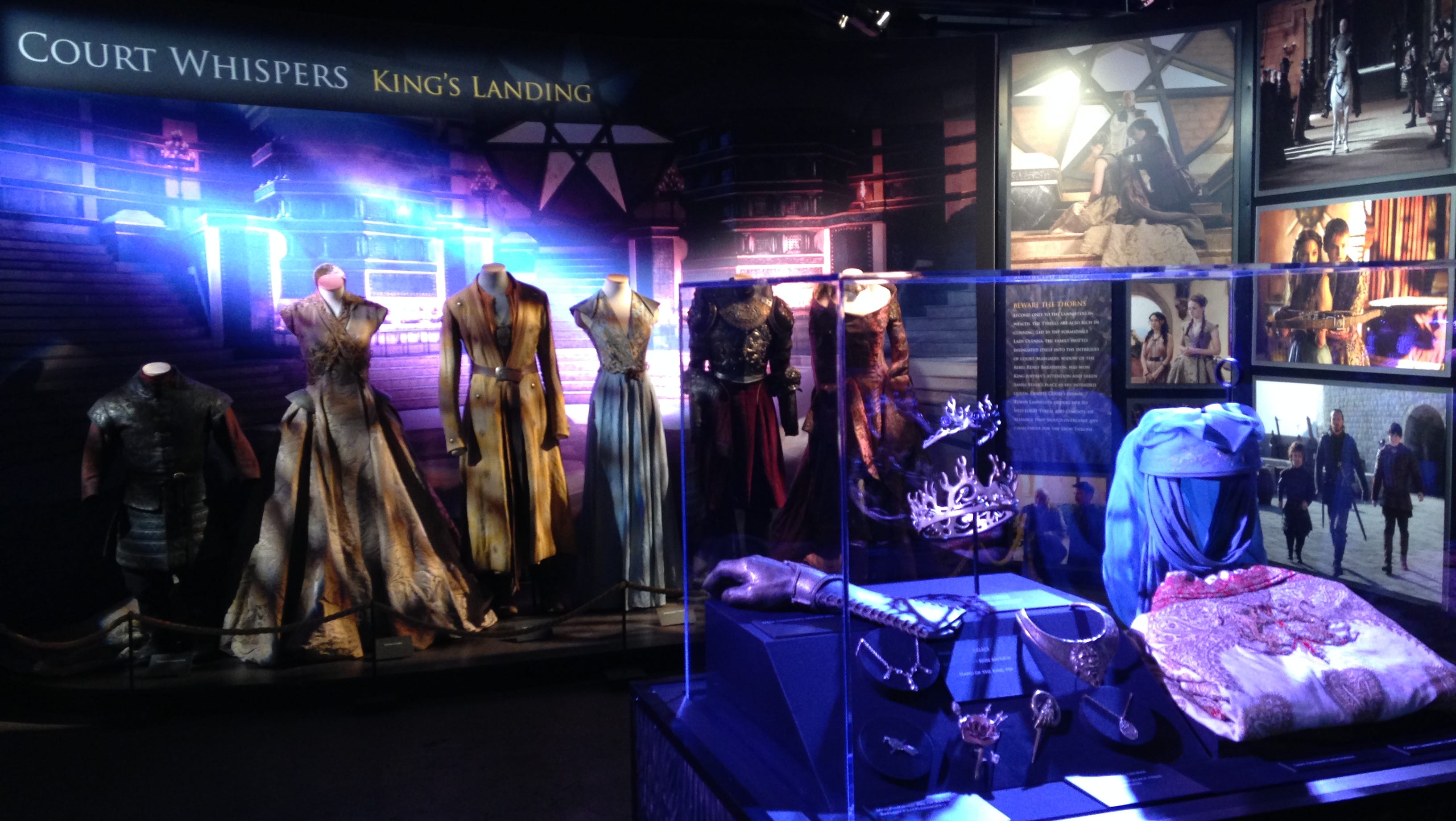 Interactive exhibit puts fans into Game of Thrones world