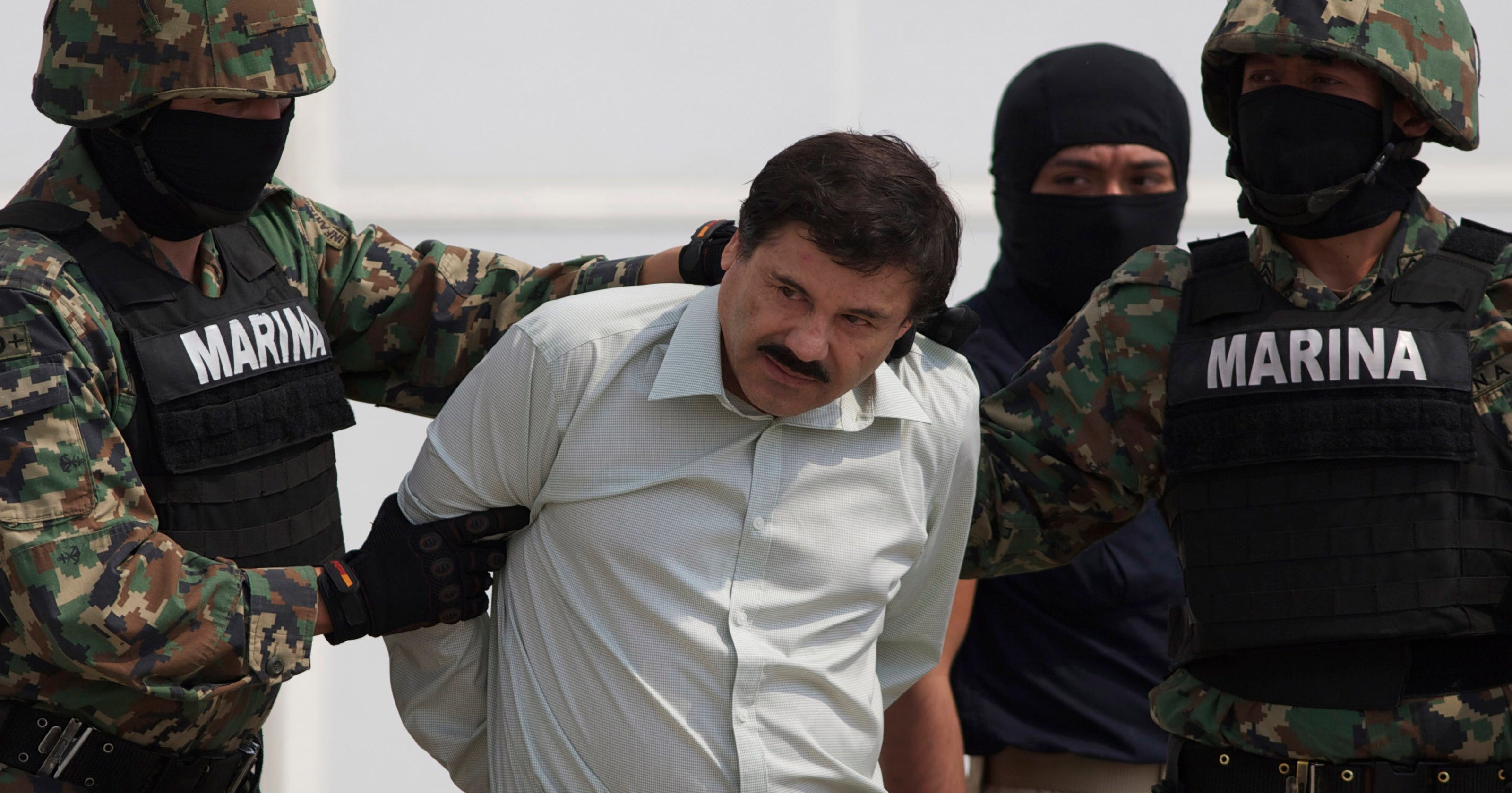 Druglord El Chapo Charged In Mexico