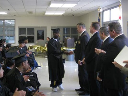 Salinas Valley State Prison holds graduation ceremonies