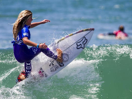 Caroline Marks returns home to surf Florida Pro, prepare for world tour